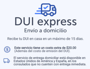 DUI Express: Recibe tu DUI en Casa - DUI El Salvador