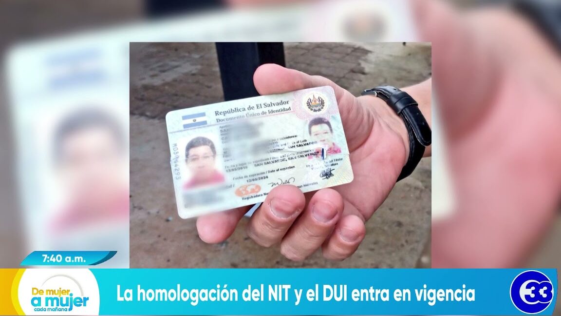 Guía para homologar DUI y NIT en El Salvador | DUI El Salvador